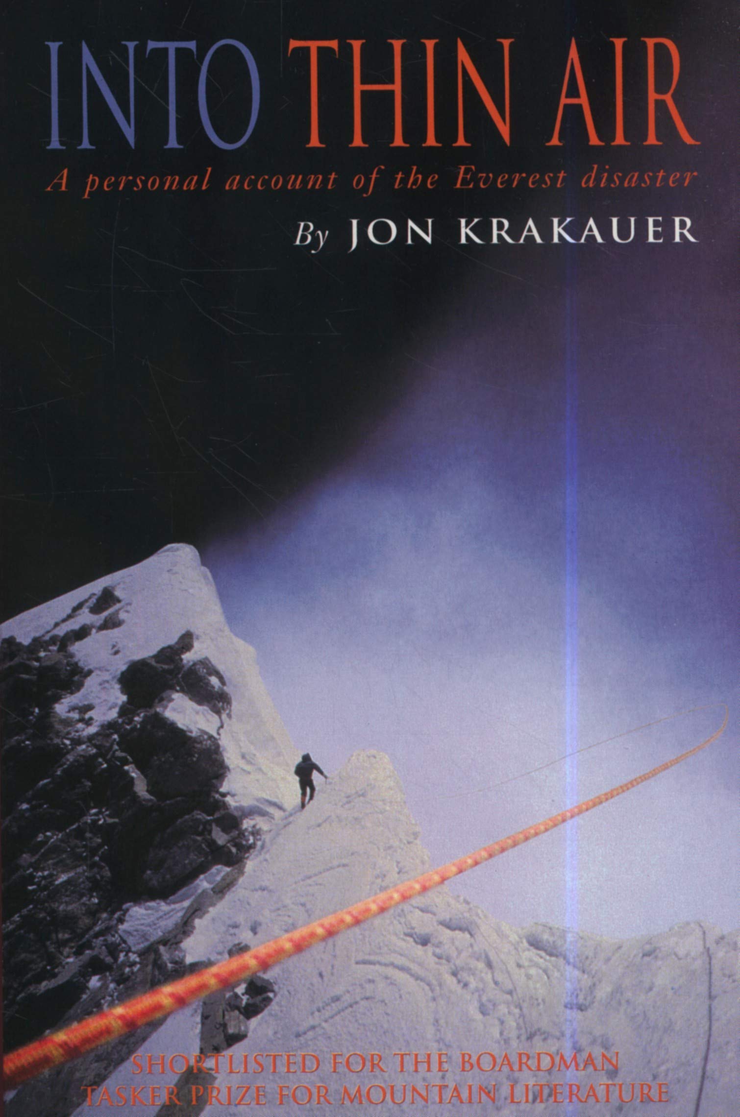 Amazon | Into Thin Air | Krakauer, Jon | Mountaineering & Climbing