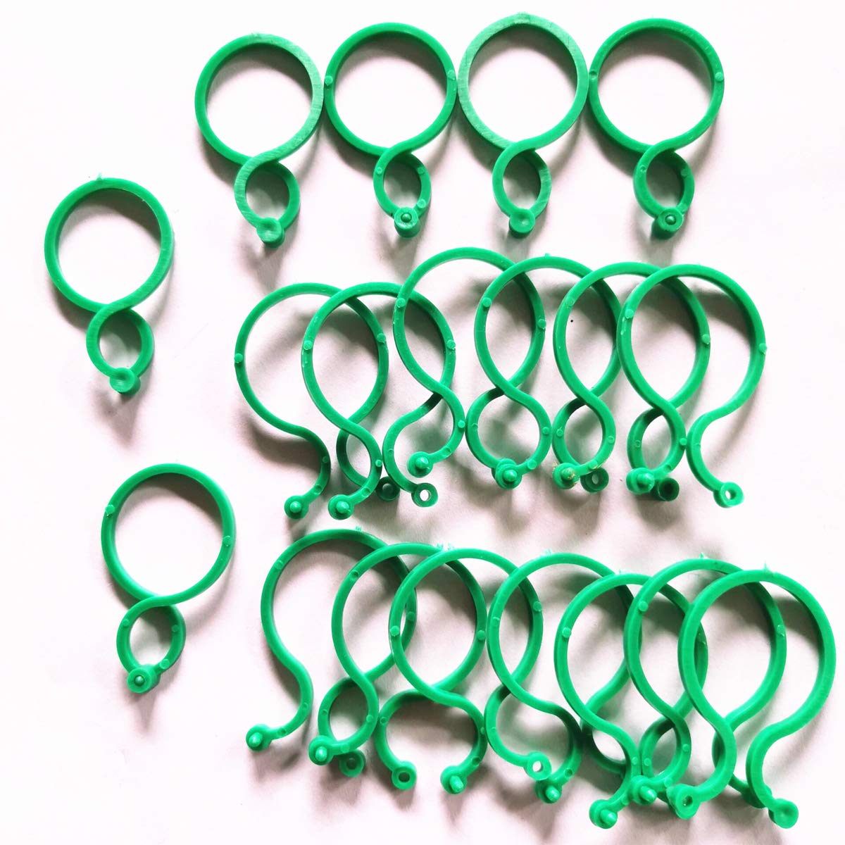 Snapklik.com : Plant Twist Clip Ties Garden Plant Support Clips ...