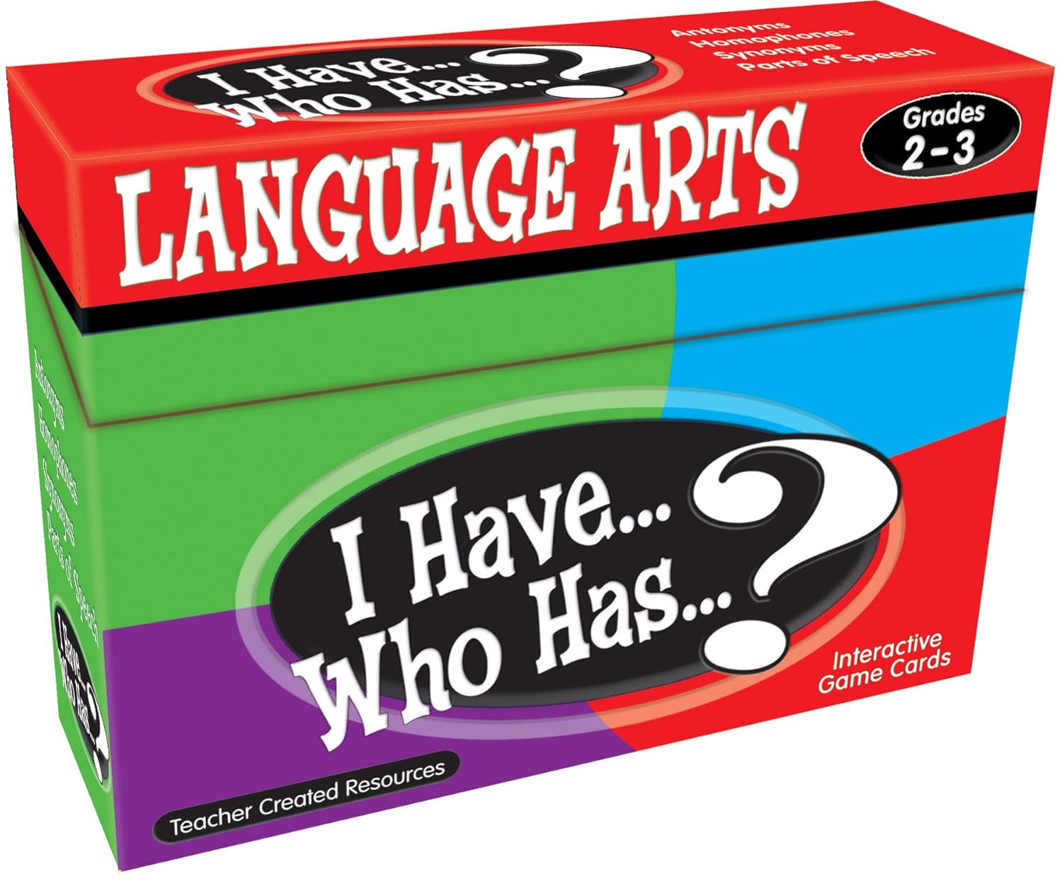Amazon.com: Teacher Created Resources I Have…, Who Has…? Language Arts ...