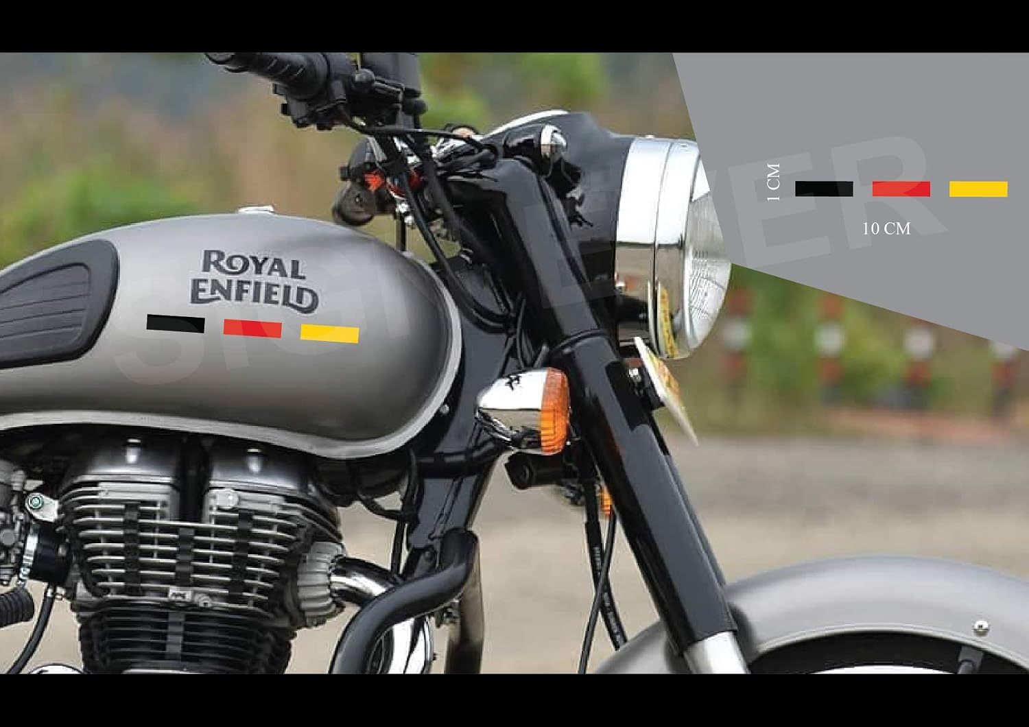 SIGN EVER Bike Stickers Compatible for Royal Enfield Bullet Classic ...