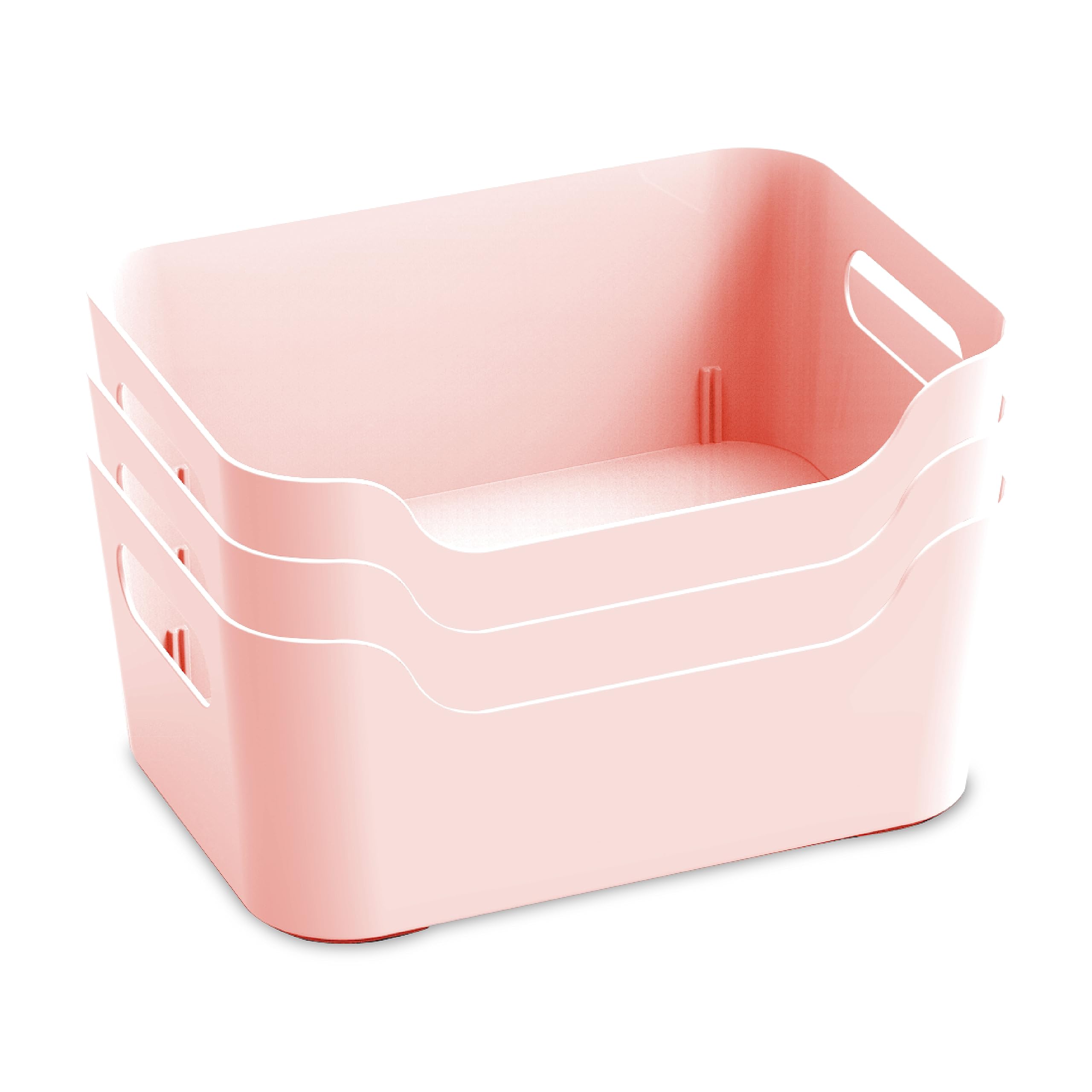 KOLORR Jolly Plastic Small Basket with Handle for Storage Box ...