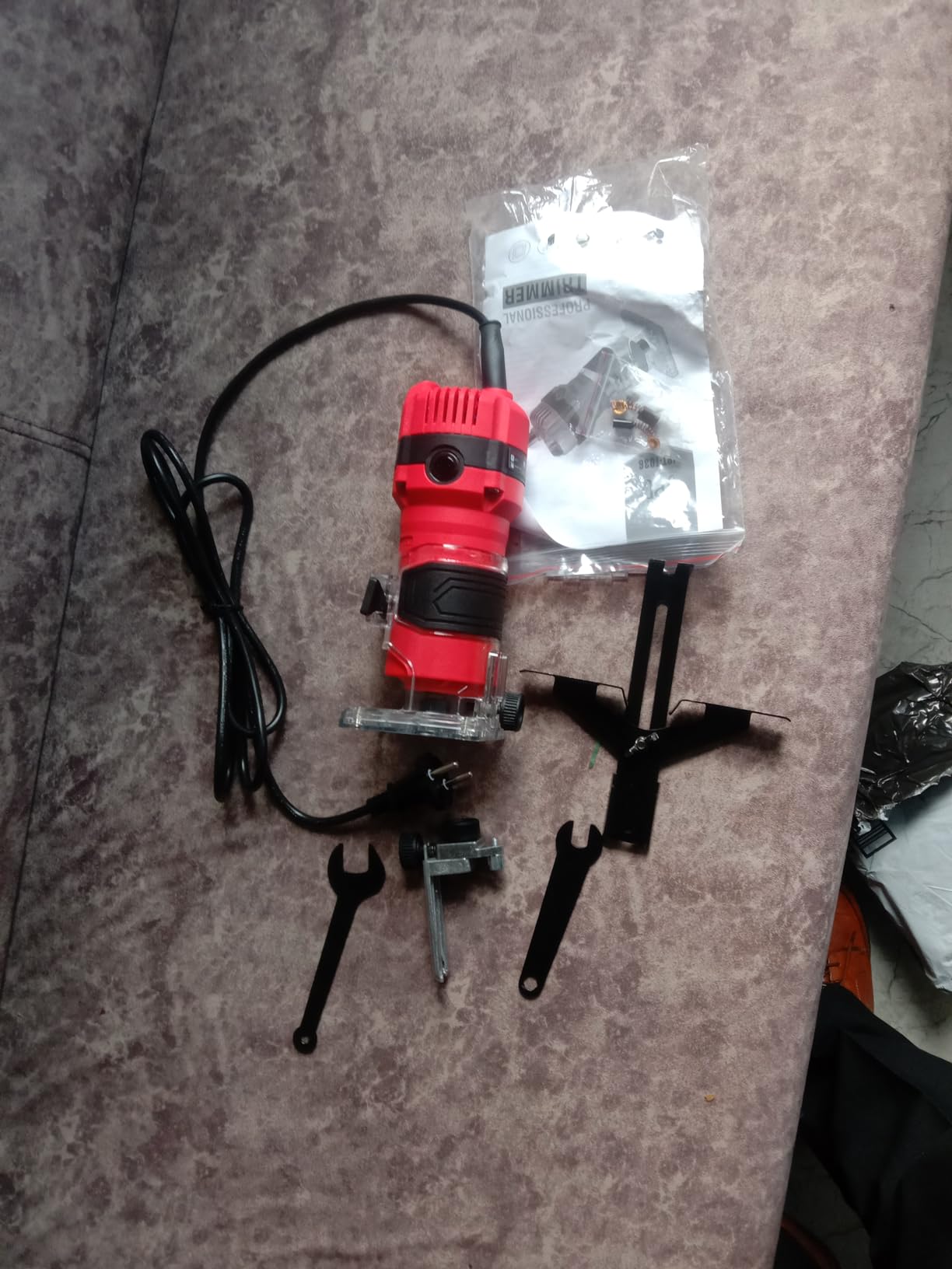 JPT 700W 30,000 RPM Heavy Duty Professional Wood/PVC/ACP Work Palm ...