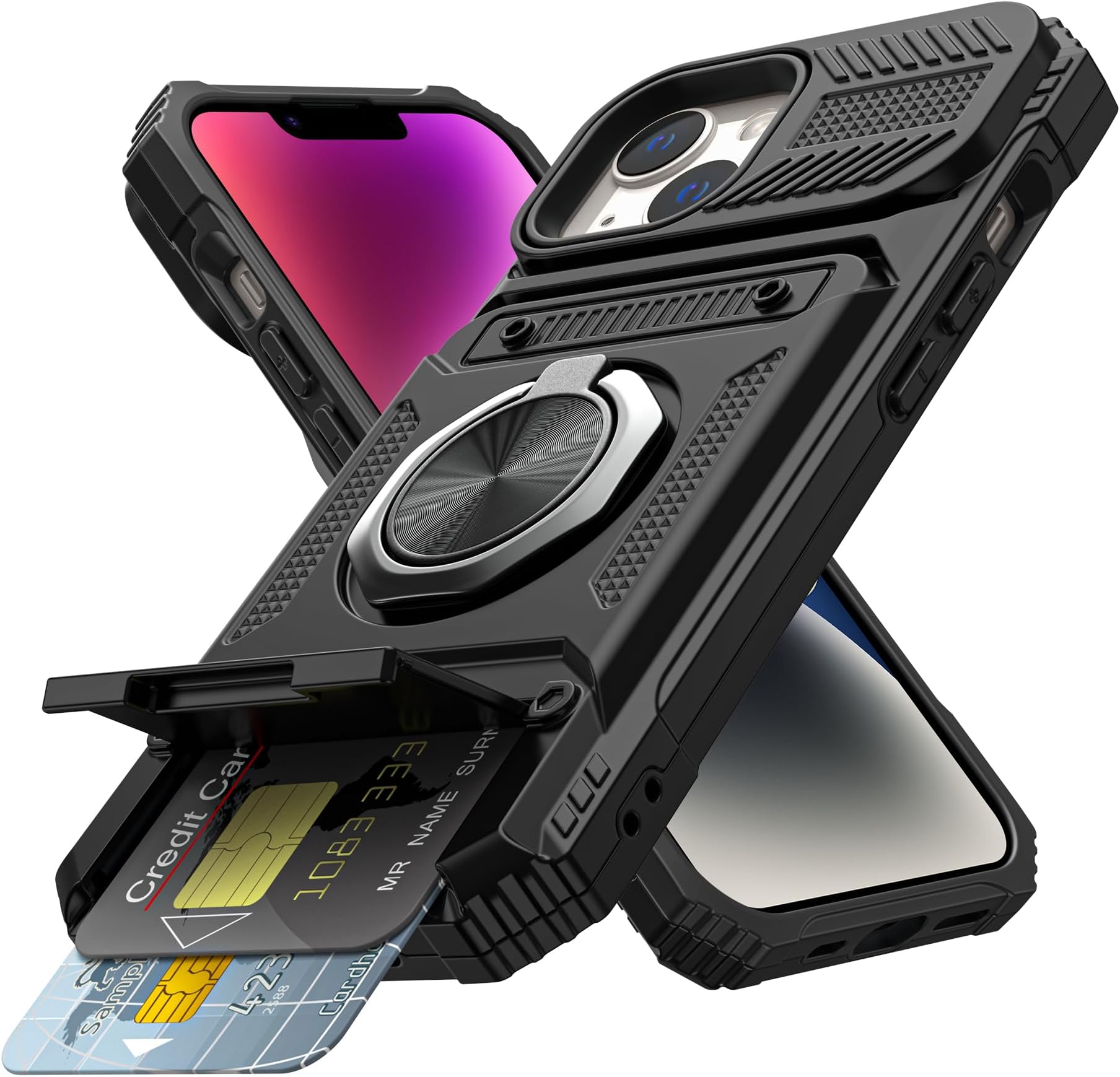 Amazon.com: Vofolen for iPhone 14 Wallet Case with Card Holder [Store 2 ...