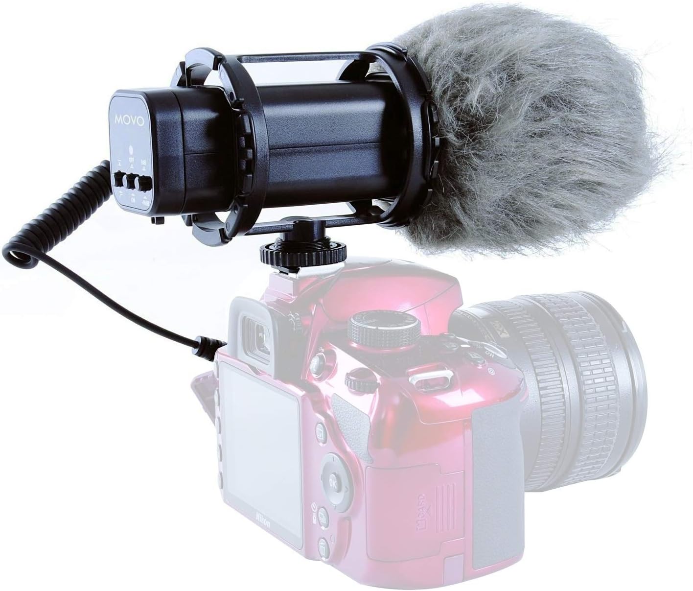 Amazon.com: HuaerHui Camera Microphone with Shock Mount for Sony/Nikon ...