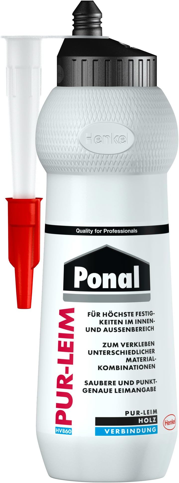 Ponal Pur 12 Holz-/ PUR-Leim HV 860, Flasche 420 g : Amazon.de: Baumarkt