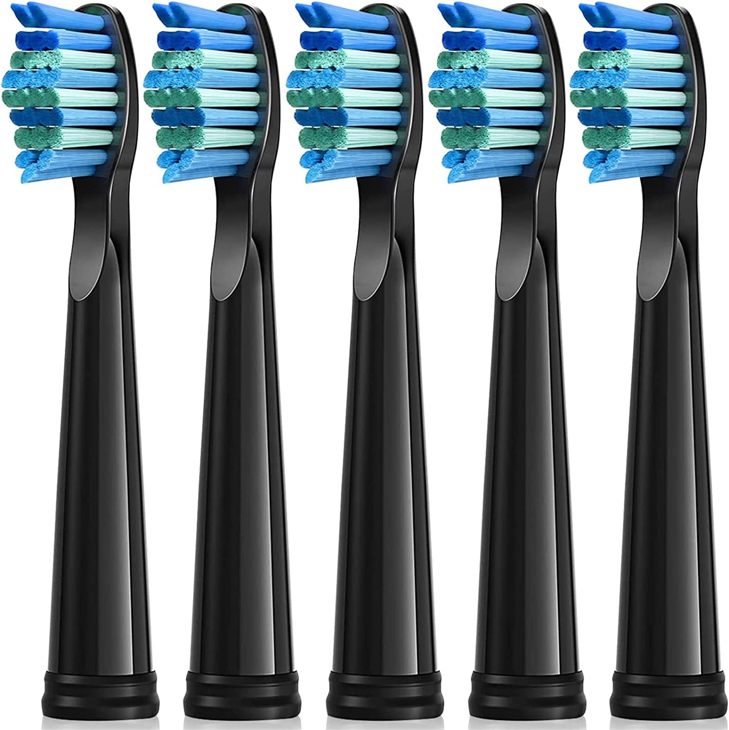 Amazon.com : 5 Pack Electric Toothbrush Replacement Heads Compatible ...
