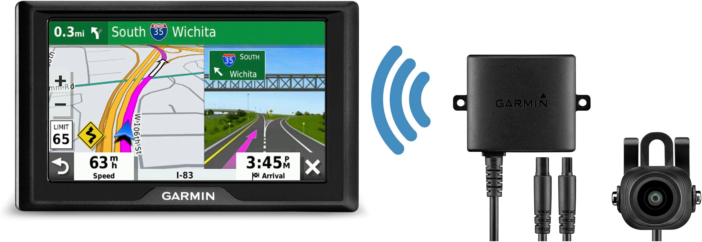 Amazon.com: Garmin Drive 52, GPS Navigator with 5-inch Display, Simple ...