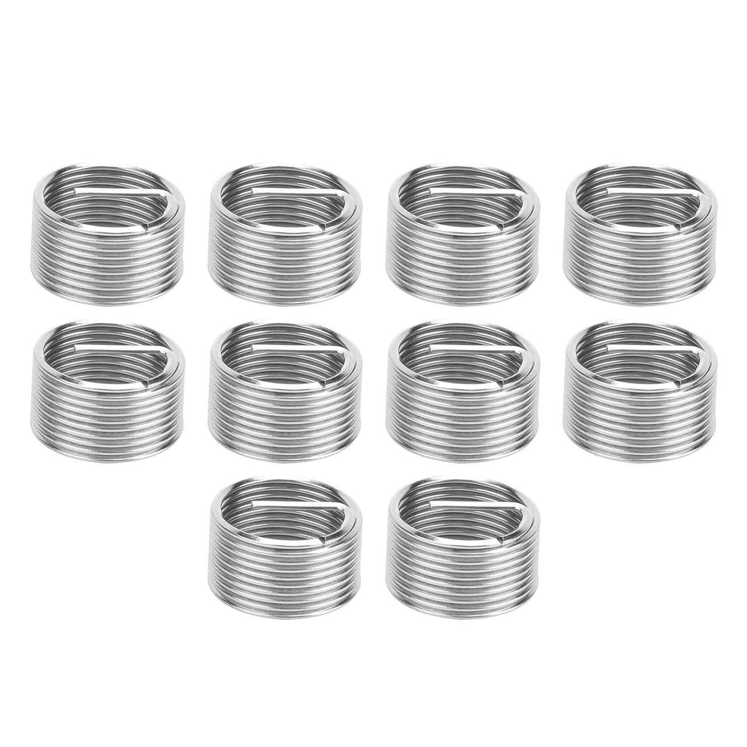 Amazon.com: 10Pcs M18x1.5x1D Thread Inserts Screw Bushing Coiled ...