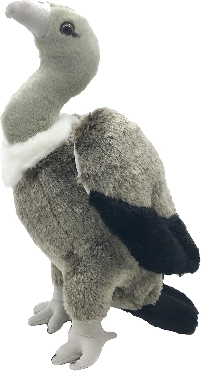 Amazon.com: JIANEEXSQ Cute Life Like Vulture Stuffed Animal Plush Toy ...
