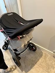 Universal Fit Pram and Carrycot Sun Shade (Newborn-6/9m); Blocks 99% of ...