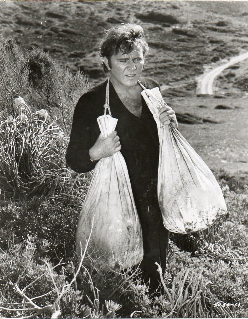 Original Photograph Richard Burton Boom Joseph Losey 1968 Universal ...