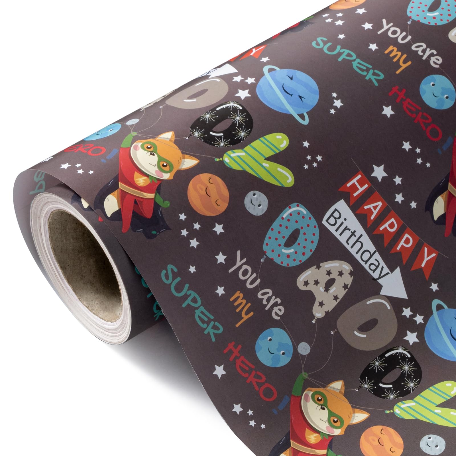 Snapklik.com : WRAPAHOLIC Birhtday Wrapping Paper - Mini Roll - 17 Inch ...