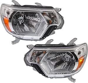 Amazon.com: For 2012-2015 Toyota Tacoma Headlight Driver and Passenger ...