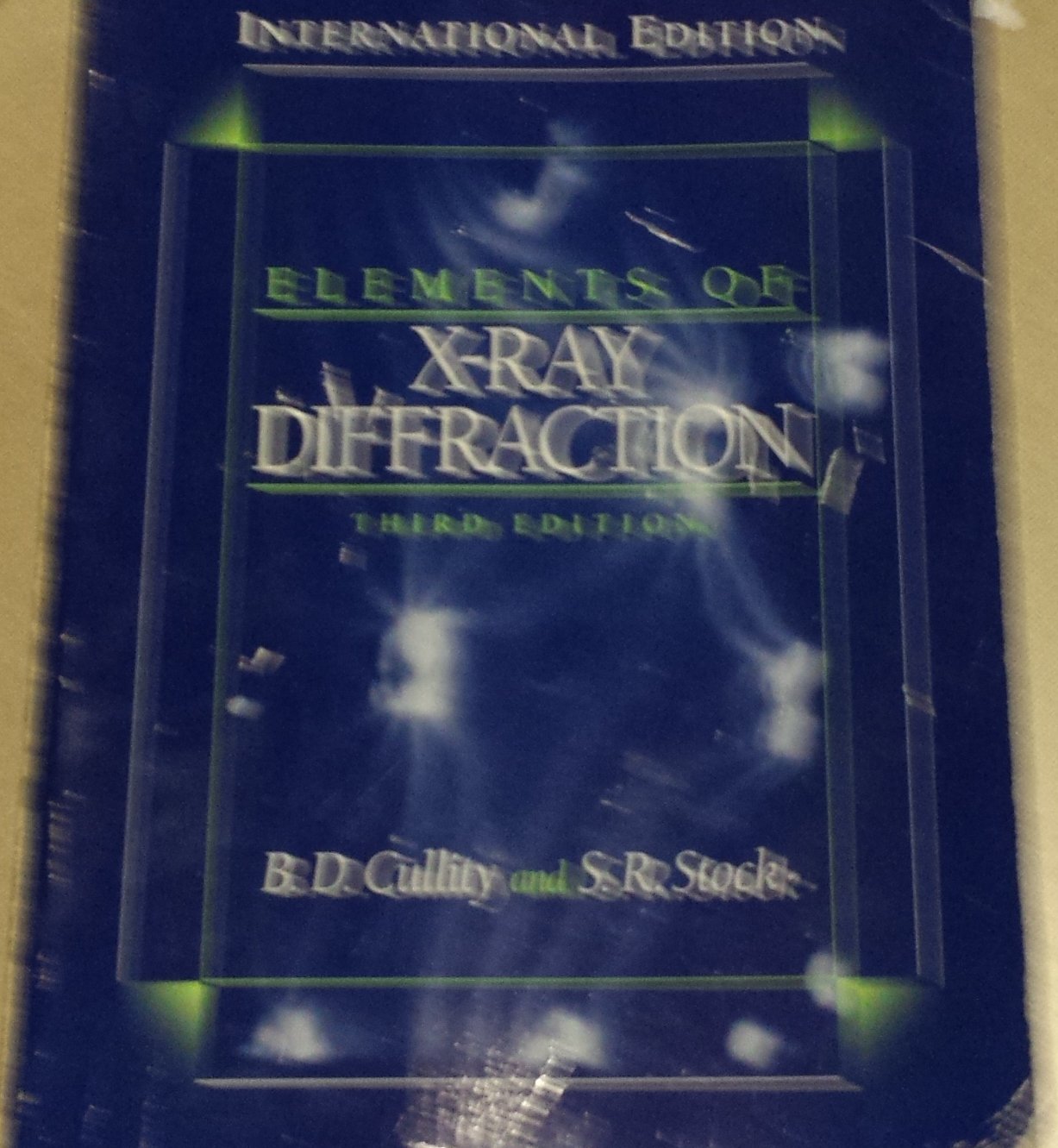 Elements of X-ray Diffraction: B.D. Cullity, S.R. Stock: 9781292040547 ...