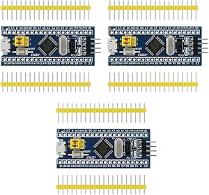 Amazon.com: DiGiYes 3Pcs STM32F103C8T6 ARM STM32 Minimum System ...