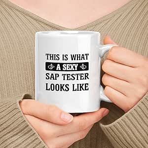 Amazon.com: muggable Funny Gift For Sap Tester - 11oz, 15oz White ...