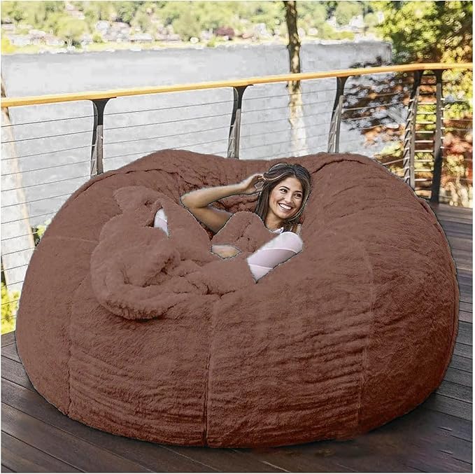Amazon.com: Giant Bean Bag Soft Gaming Bean Bag Chair for Adult ...