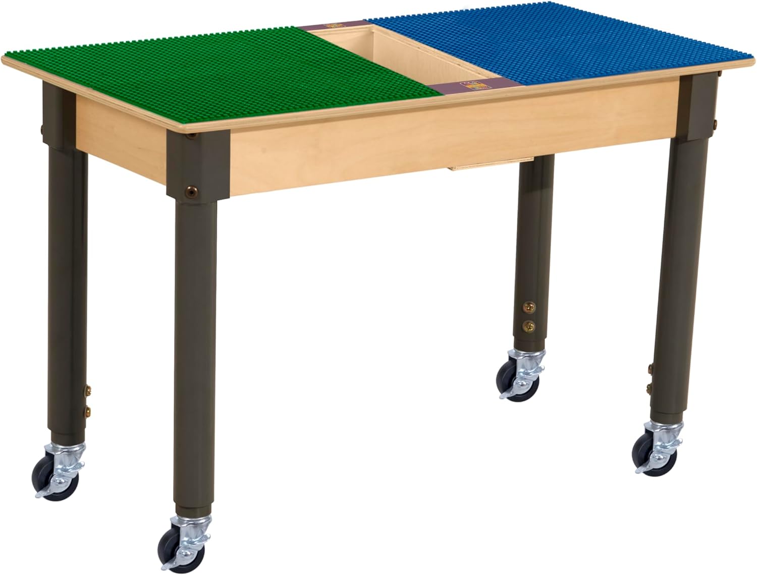 Amazon.com: Time-2-Play Montessori Play Table, Reactangular Birch ...