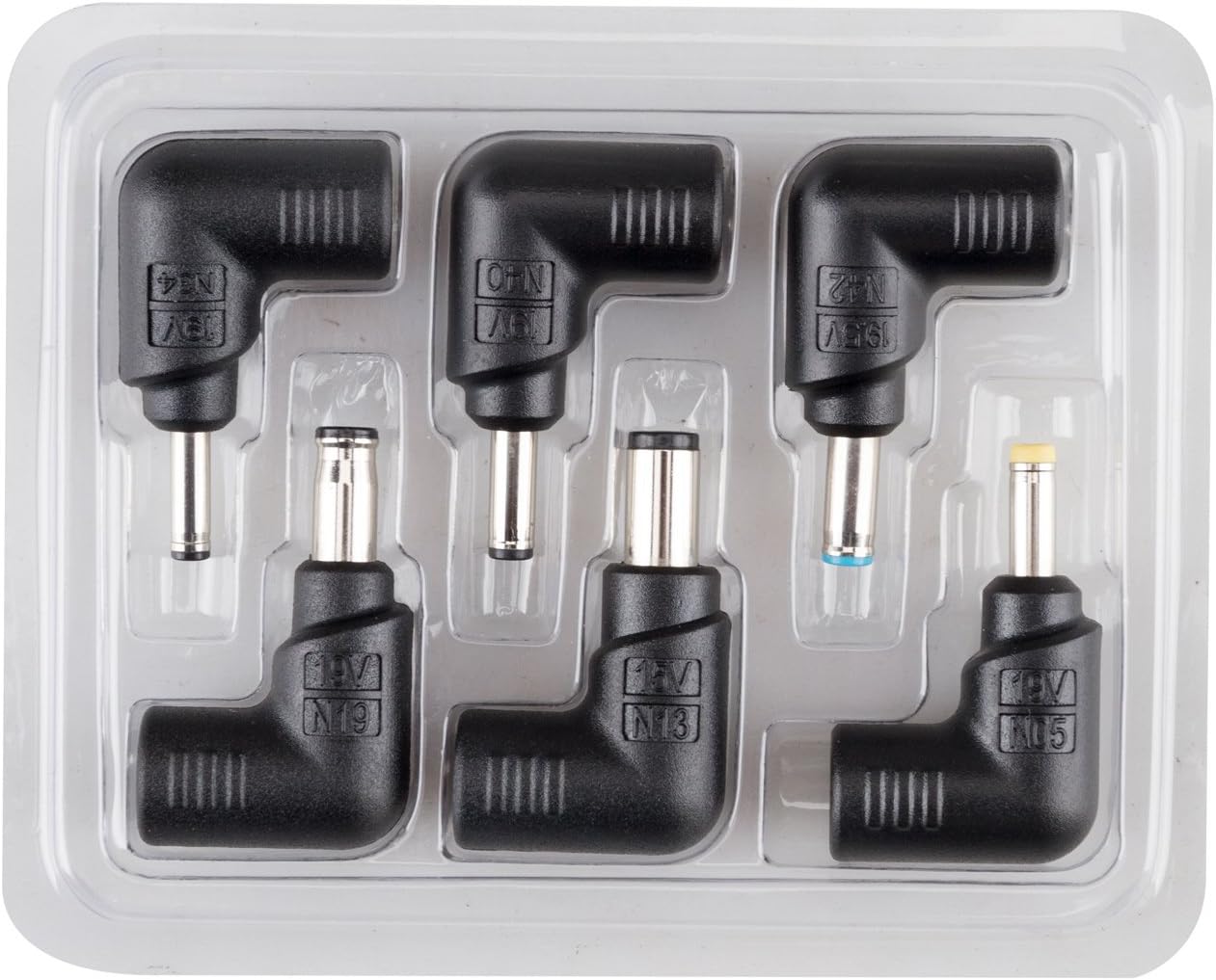 LVSUN Laptop DC Connector Adapter Tips Set 6pcs Fit for Different ...