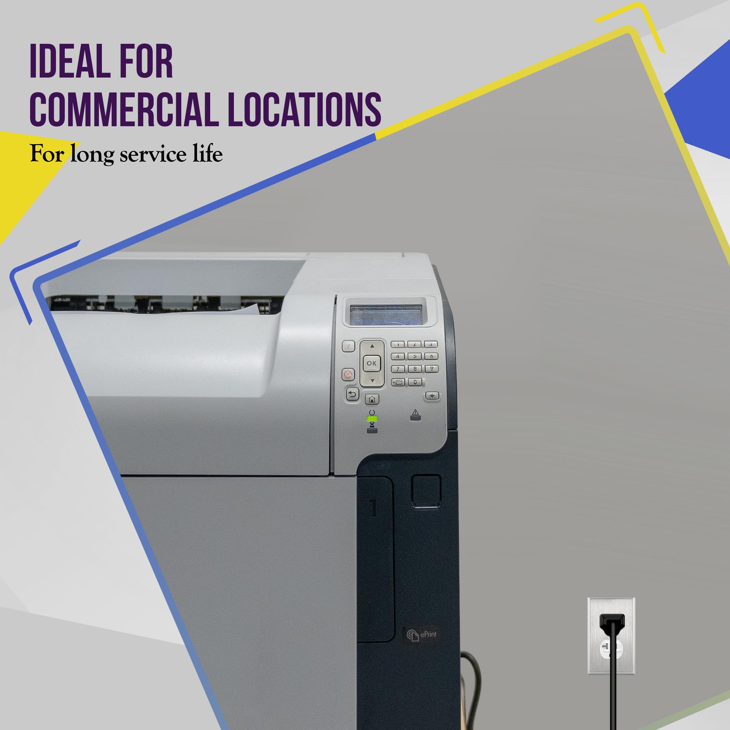 Snapklik.com : Duplex Receptacle, Tamper-Resistant, Commercial Grade ...