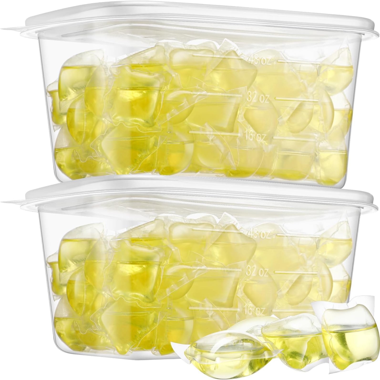 Amazon.com: Heigble 200 Pcs Laundry Detergent Soap Pods Bulk Anti ...