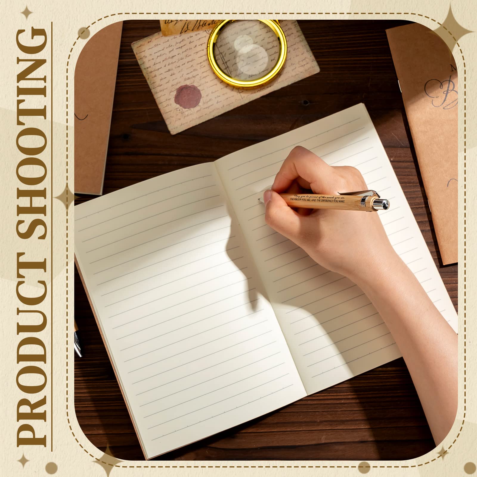 Fuutreo 50 Pack Inspirational Notebooks bulk May You Be Proud A5 Kraft ...