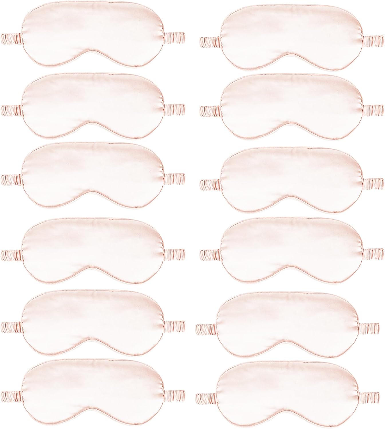 Amazon.com: 12PACK Silky Sleep Masks Satin Eye Mask Silk Eyes Cover for ...