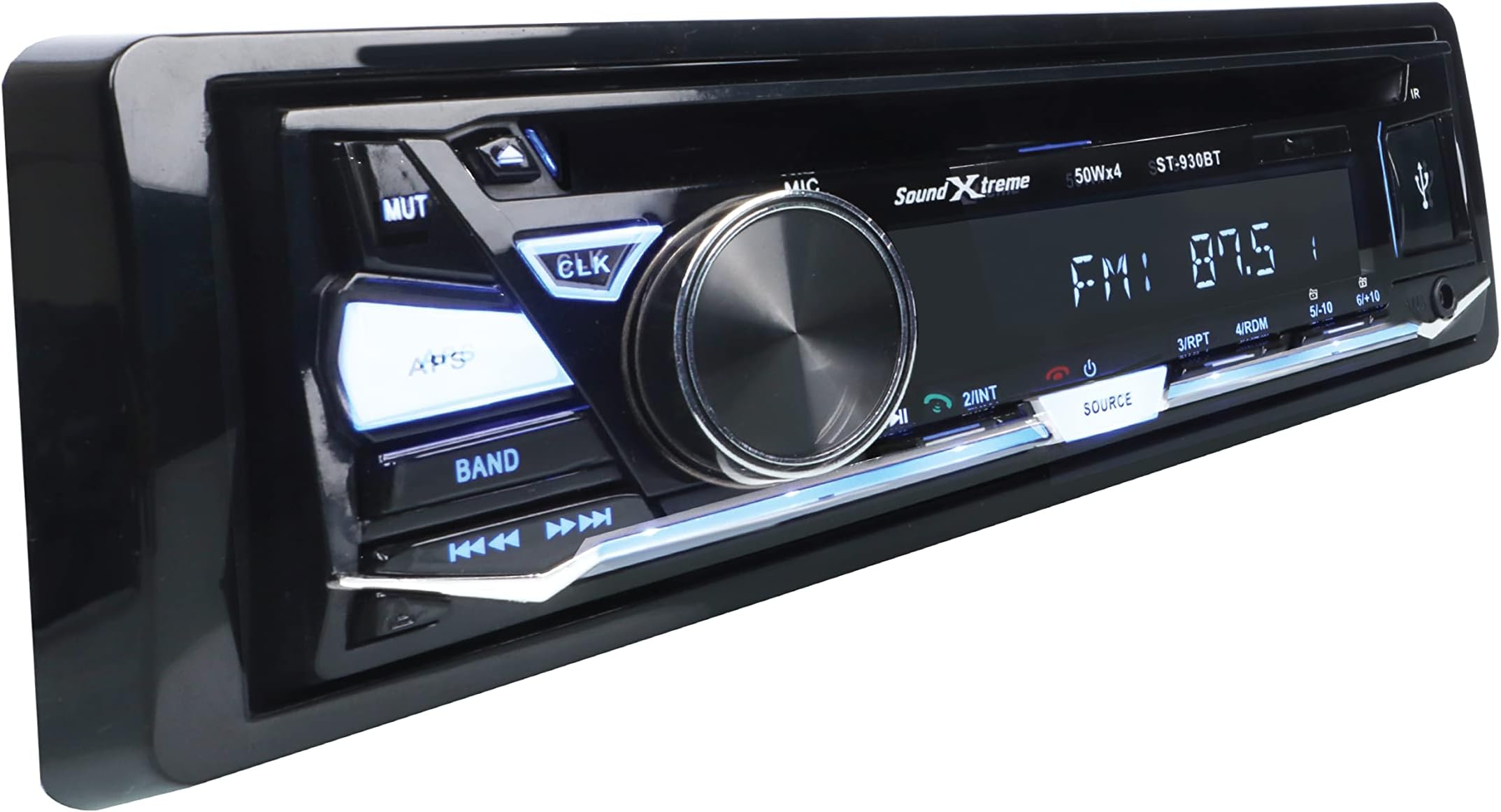 Amazon.com: SoundXtreme ST-930BT Single-DIN CD Car Stereo Bluetooth ...