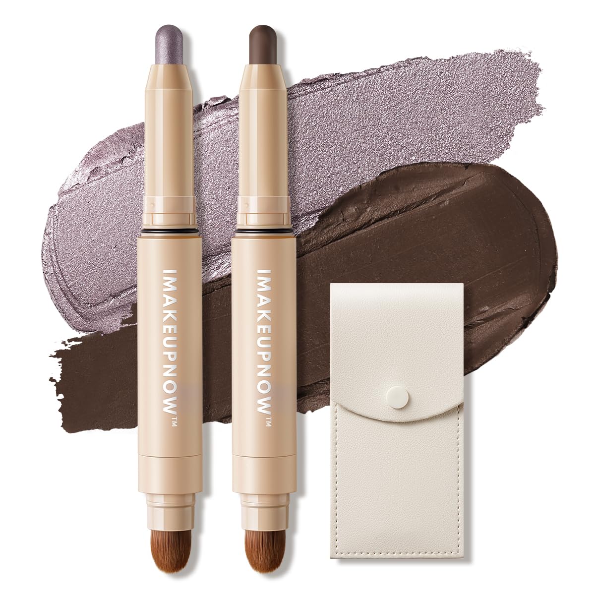 Amazon.com : imakeupnow Cream Waterproof Eyeshadow Stick Set Shimmer ...