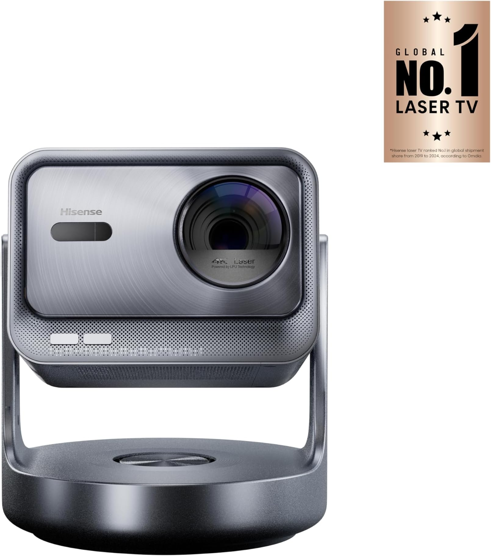 Hisense C2 Ultra 4K UHD Smart Mini Projector, 3000 Lumens, HSR 240, 4K ...