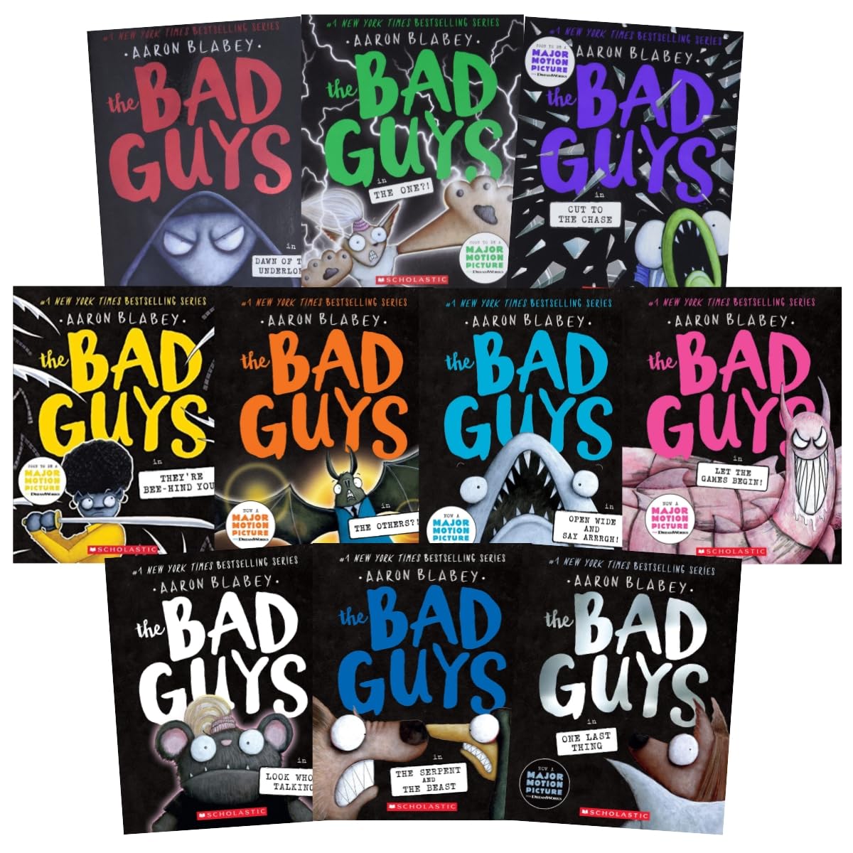 Bad Guys Series 10 Books Set (Book #11-#20): Aaron Blabey: Amazon.com ...