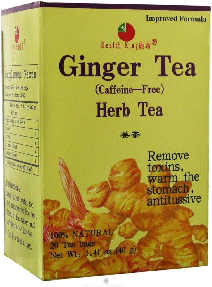 Amazon.com: Health King Medicinal Teas Lung Pacifier Herb Tea Bags, 20 ...