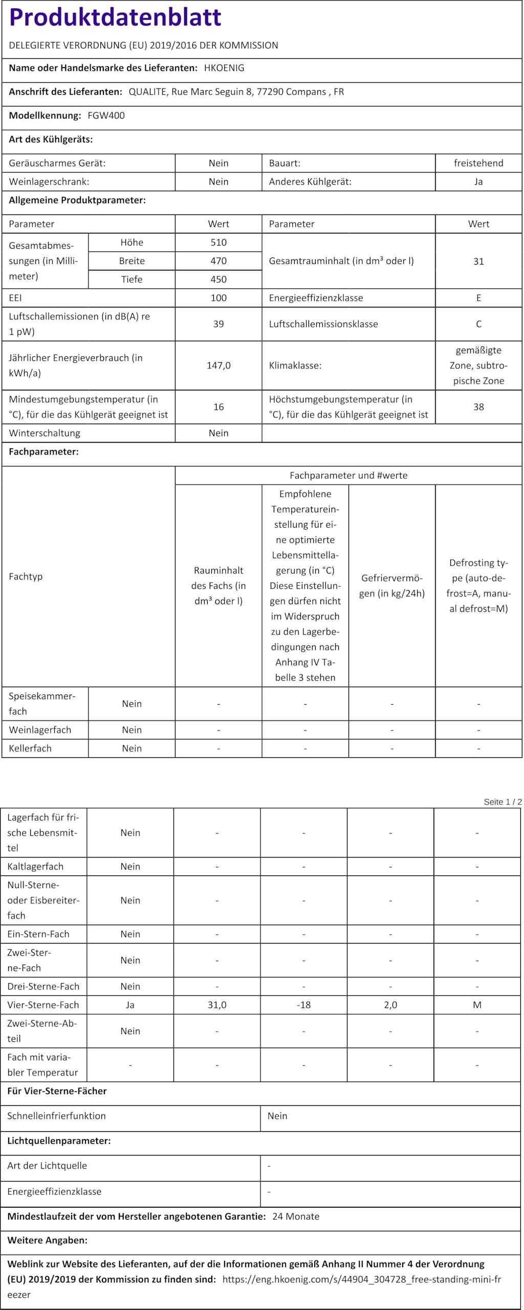 Amazon.de Best Sellers: The most popular items in Mini Freezers