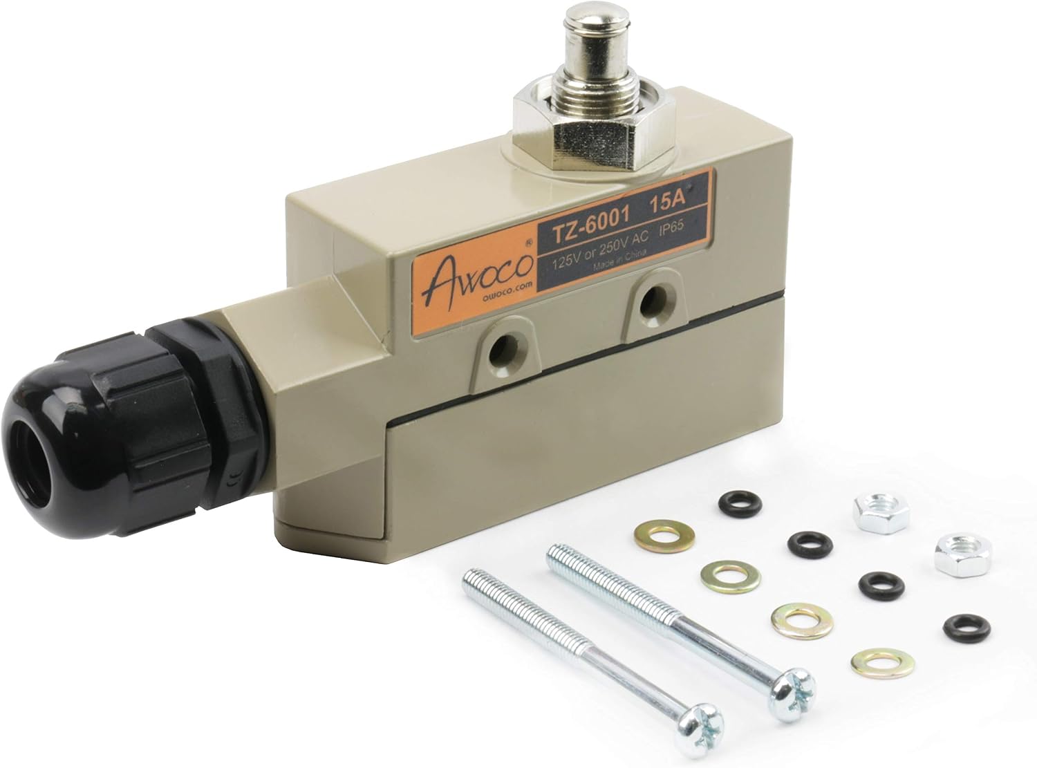 Amazon.com: Awoco Heavy Duty Commercial Plunger Door Micro Switch for ...