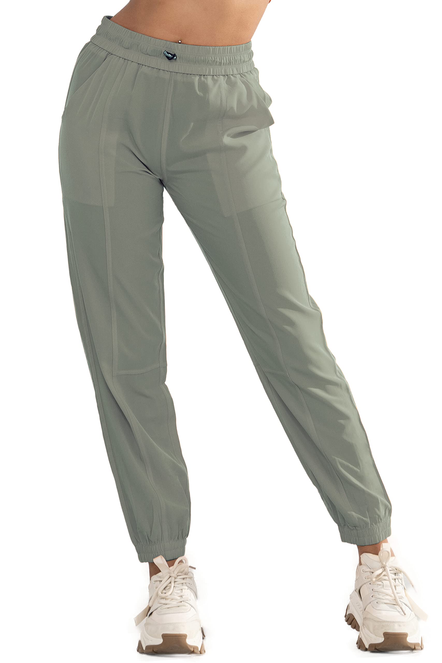 YETOWA Women's Joggers Yoga Pant Drawstring Running Sweatpants with ...