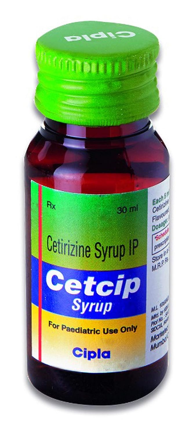 Cetcip - Bottle of 30 ml Syrup : Amazon.in: Health & Personal Care