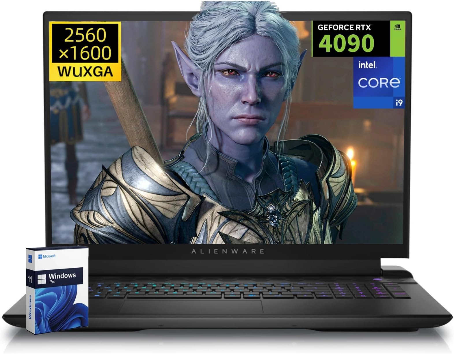 Amazon.com: Alienware Dell M18 R2 Gaming Laptop, 18" QHD+(2560 x 1600 ...