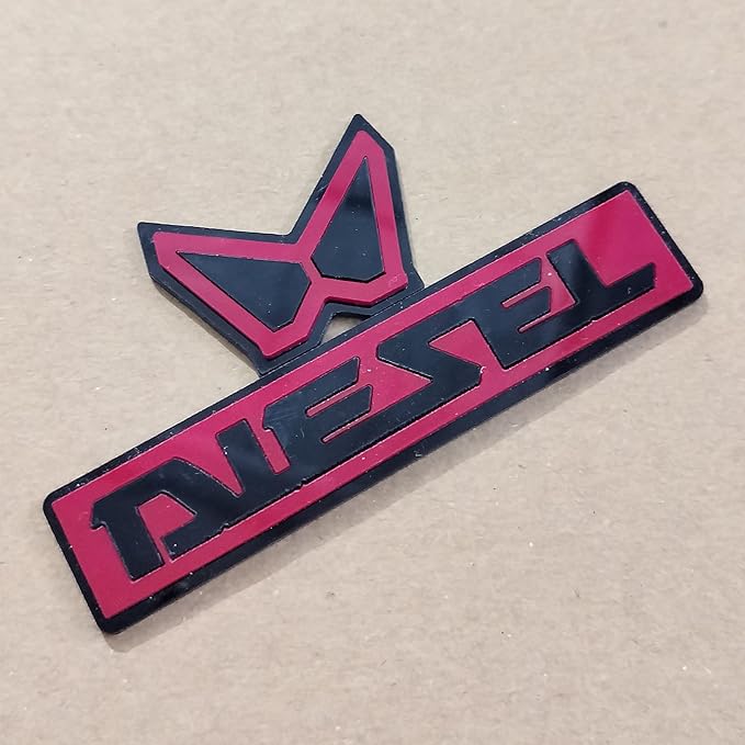 Diesel Sticker Logo Emblem for Car - Mahindra car Accessories : Amazon ...