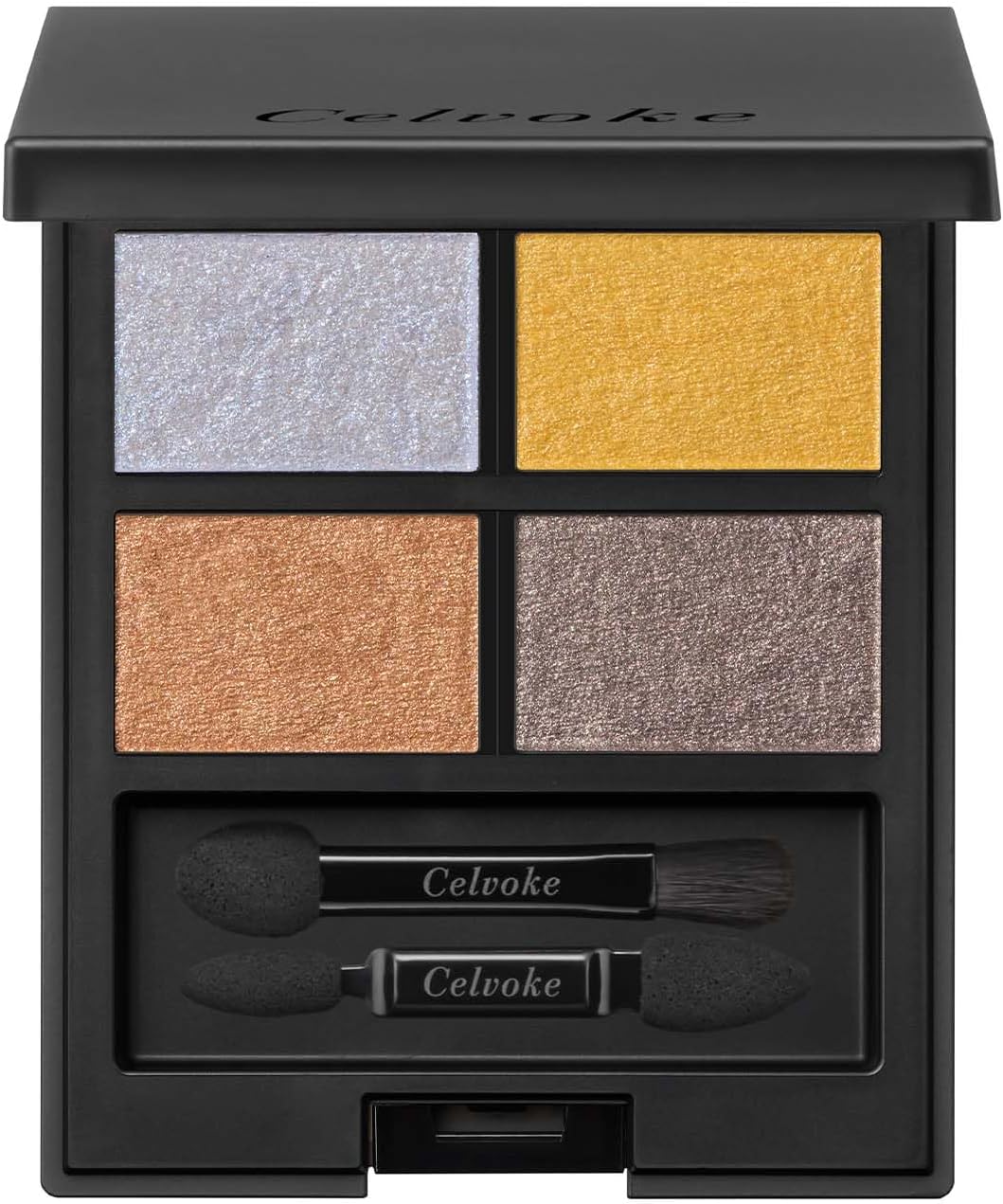 Amazon.co.jp: Celvoke(セルヴォーク) ヴァティック アイパレット 06 アクアティックイエロー アイシャドウ アイシャドウパレット 4色 : ビューティー