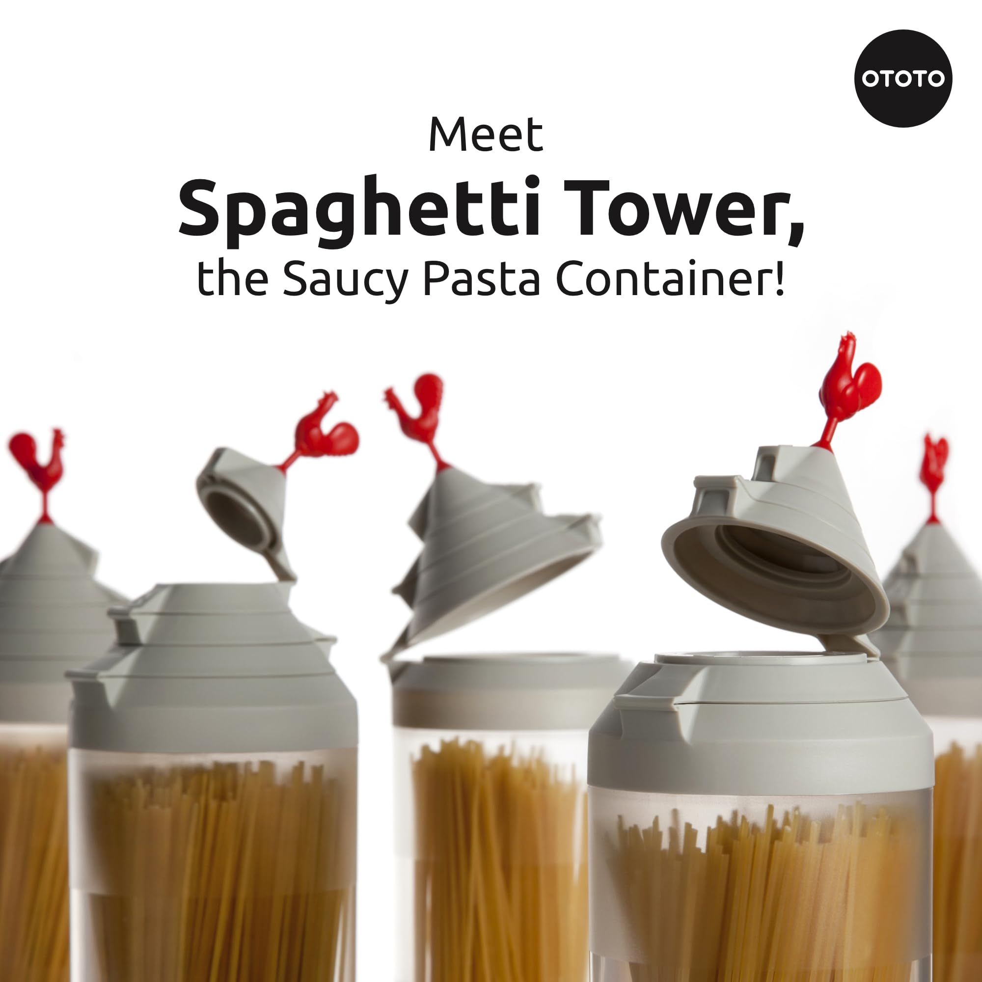 Snapklik.com : Spaghetti Tower By OTOTO - Noodle Container, Kitchen ...