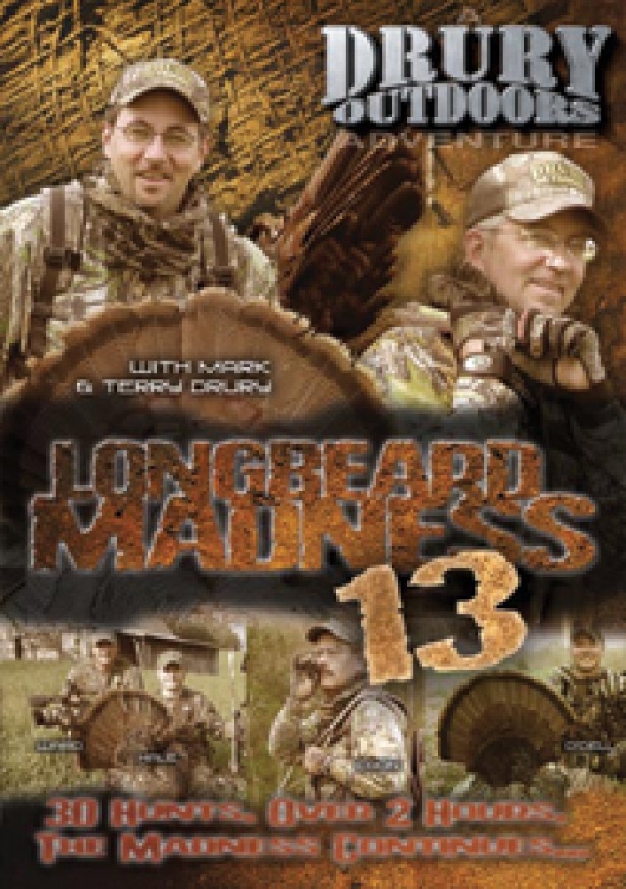 Drury Outdoors Longbeard Madness 13 Turkey Hunting DVD : Amazon.in ...