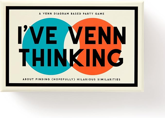 Amazon.com: Brass Monkey I've Venn Thinking – Fun Party Card Game About ...