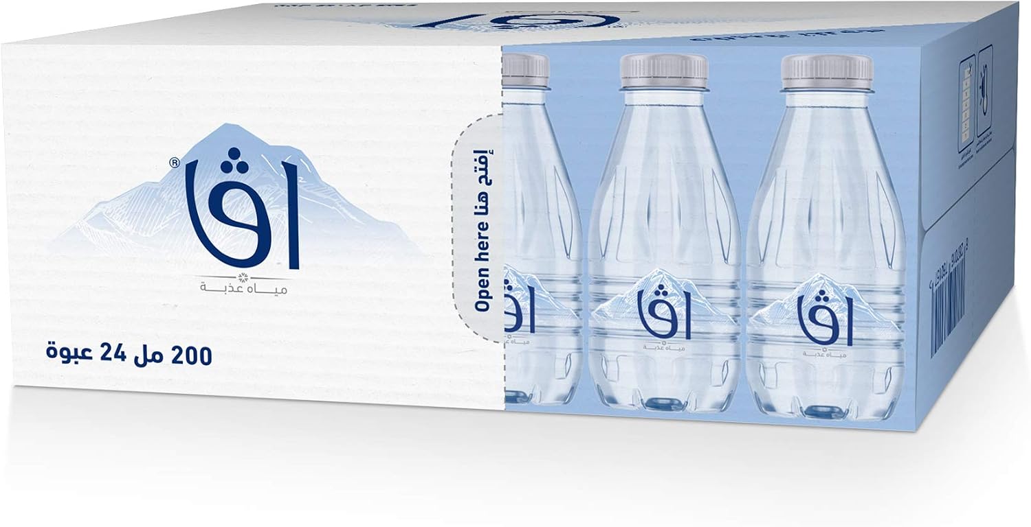 ava Bottled Water, 200 ml X 24 Pieces - Pack of 1 6287016760157 : Buy ...