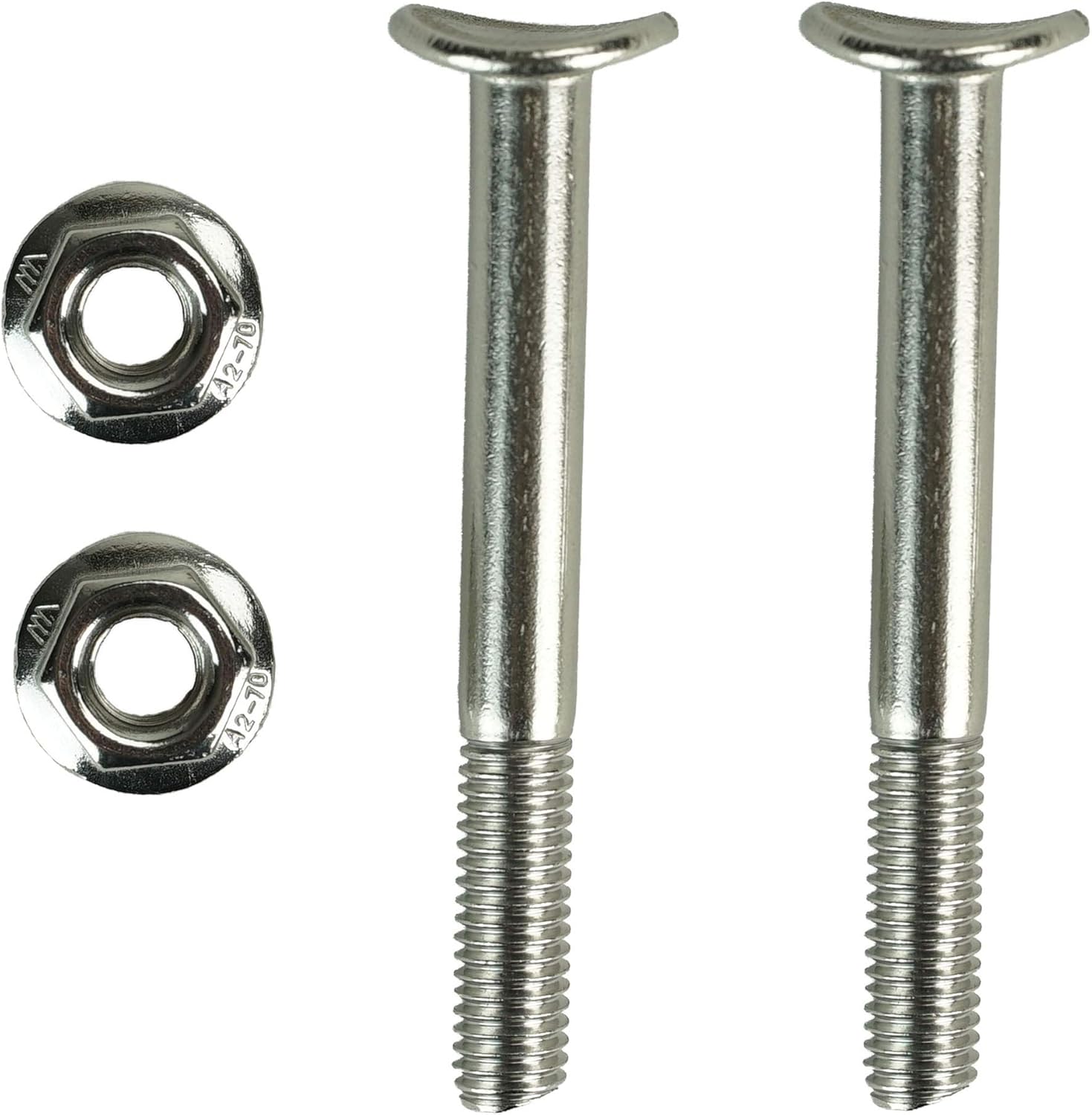Amazon.com: 3" Convex Screw and Nut for Swimming Pool Handrails - Set ...