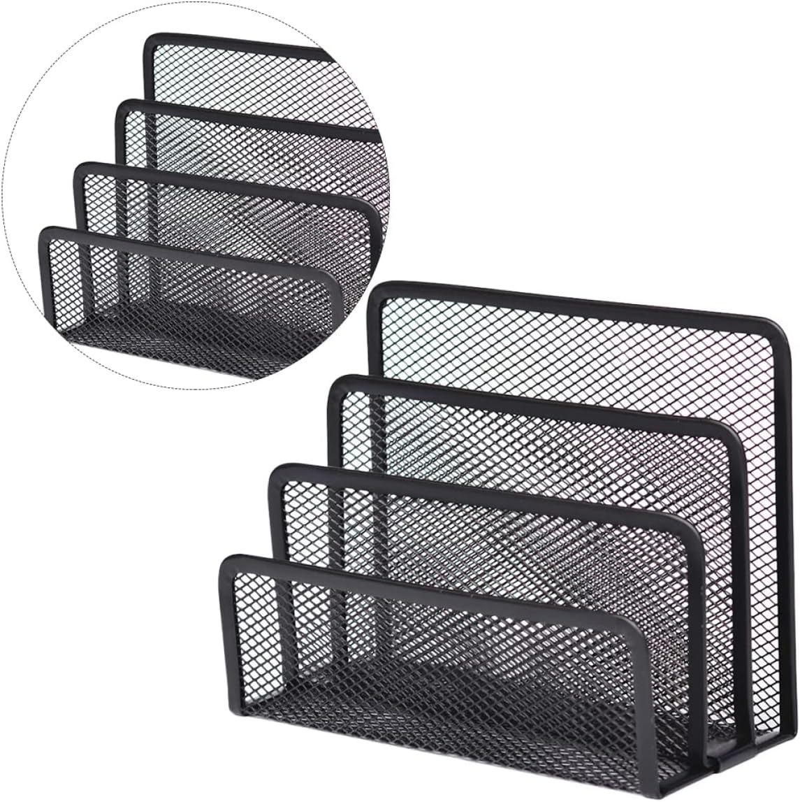 Operitacx for Metal Letter Magazine Home Tray Folder Slots Filing ...