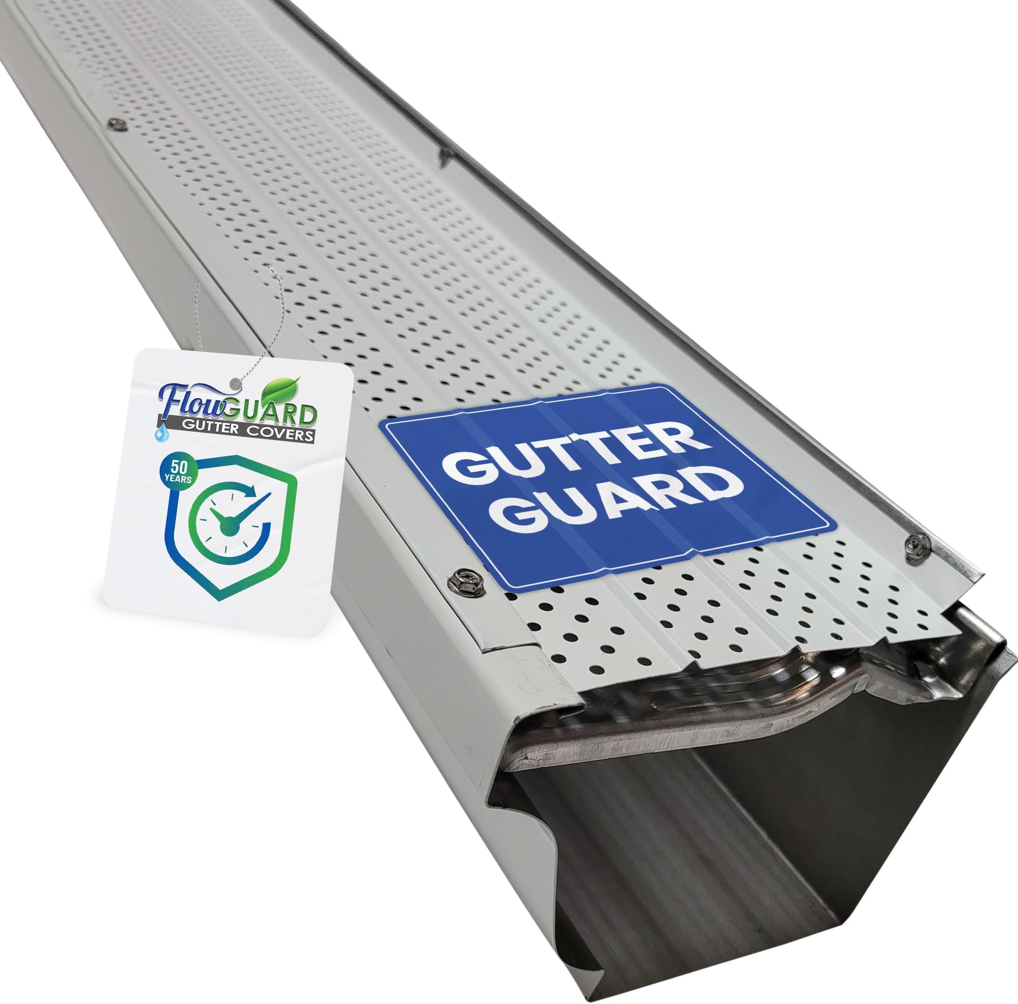 HydroShield drop in gutter guard (carton of 50 pieces) 6in. - Amazon.com