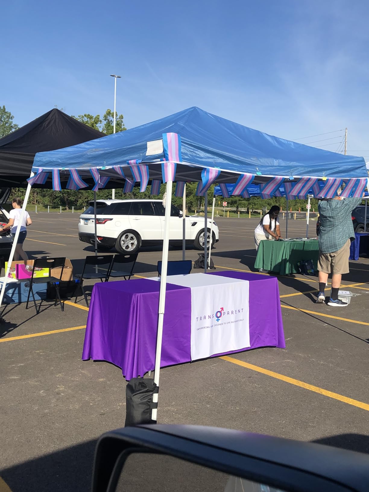 Amazon.com : Transgender Rainbow Pride Flag,100Feet/76Pcs Rainbow ...