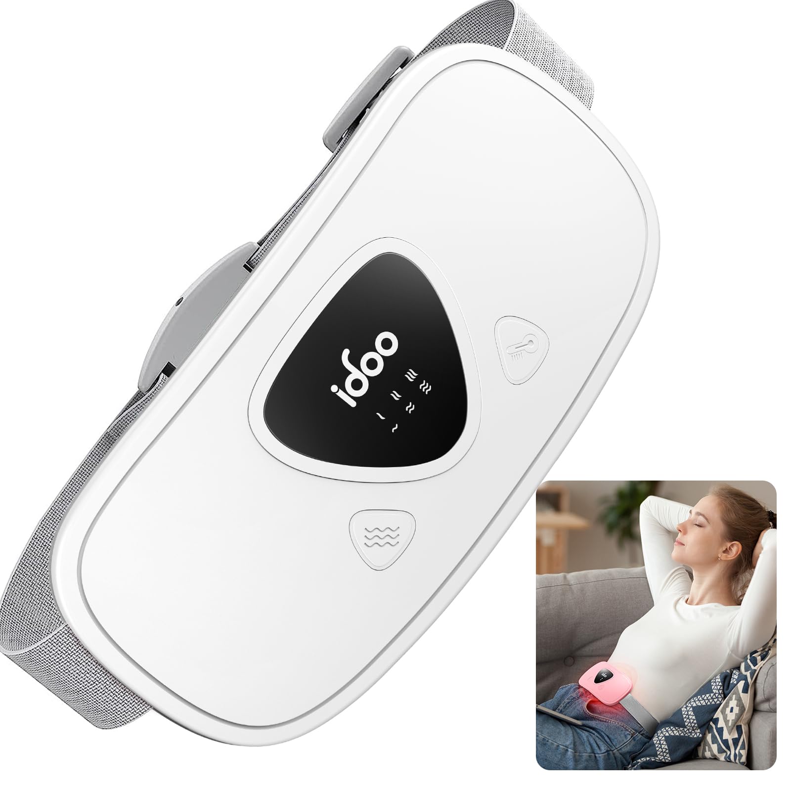 Snapklik.com : FSA HSA Eligible Approved, iDOO Heating Pad For Period ...