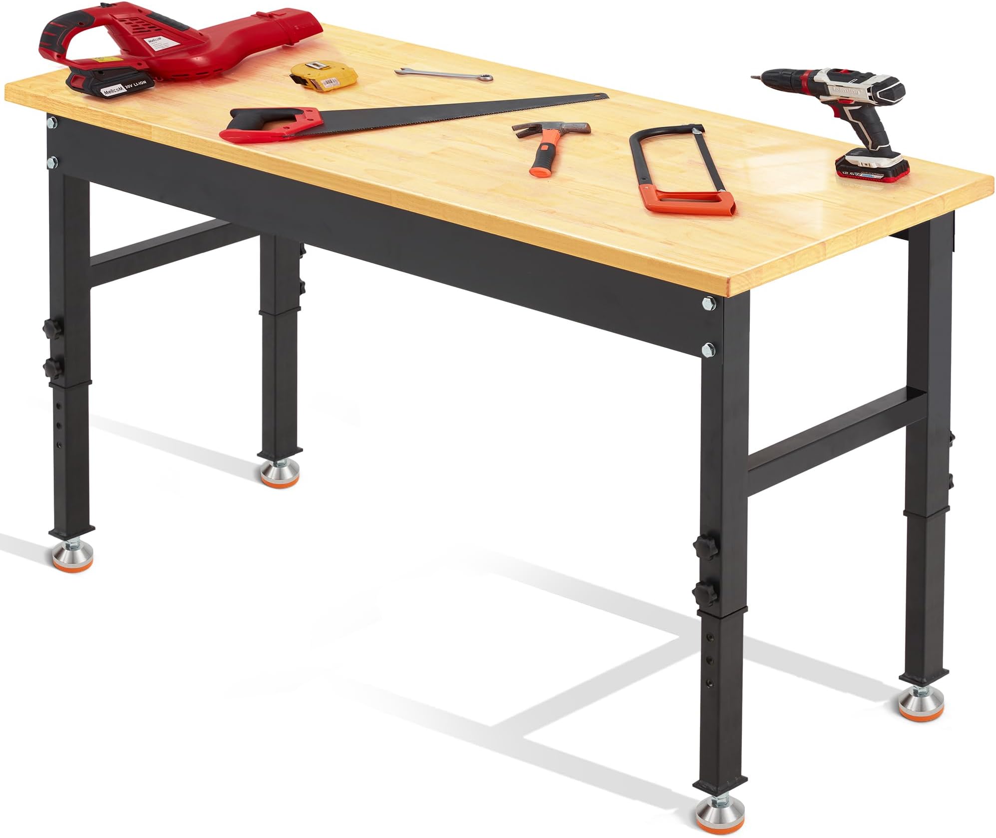 OLBRUS 60 "Adjustable Workbench with Power Outlet, Heavy Duty 2000 LBS ...