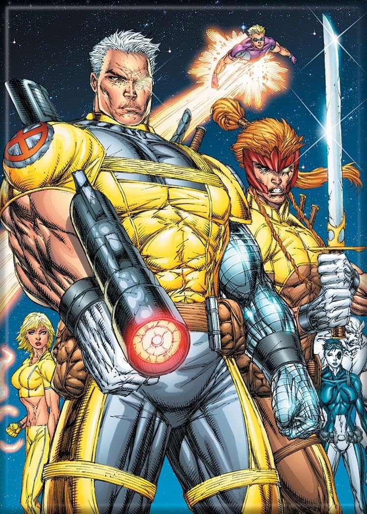 Amazon.com: Ata-Boy Marvel Comics© X-Force #1 Cable Liefeld Cover 2.5 X ...
